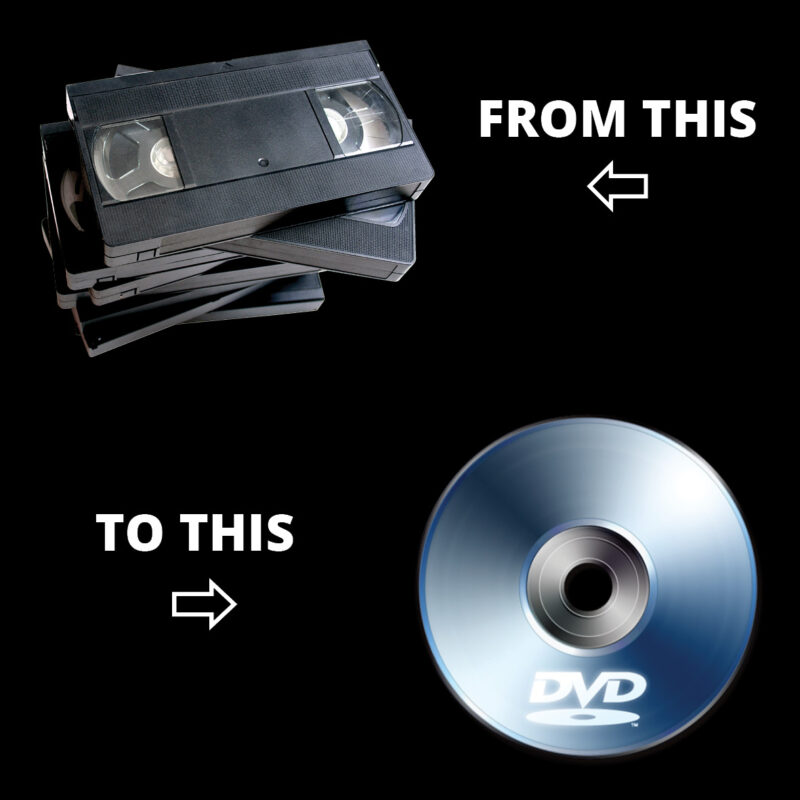Vhs to Dvd | Dvd Conversion | Ipswich | Brisbane | Heritage City Photos